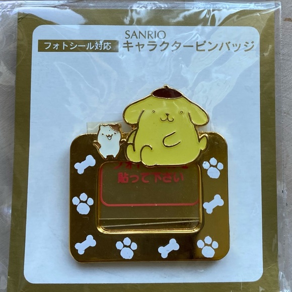 Sanrio | Other | Sanrio Pompompurin Photo Pin | Poshmark
